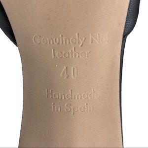Beyond Skin | Shoes | Beyond Skin Shoes Womens 4 Black Vegan Leather ...